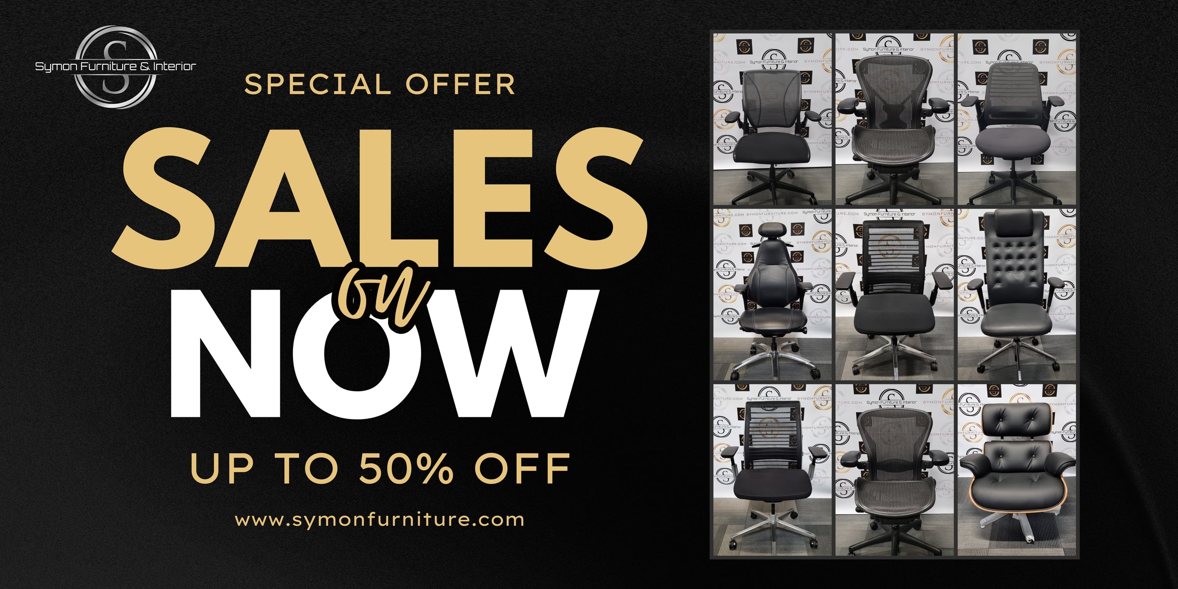 Quality New and Used Office Chairs with FREE delivery — Symon Furniture ...